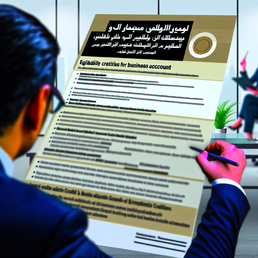 Eligibility Criteria for HSBC Business Accounts